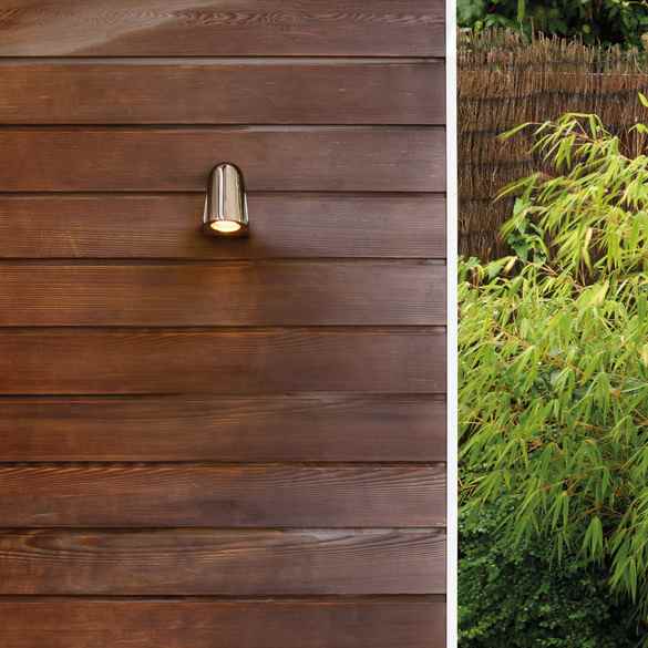 Modern schlichte Wandleuchte außen | Gartenleuchten.de