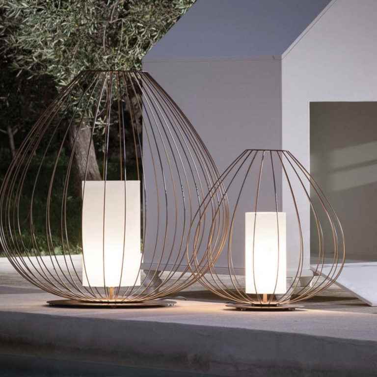 Edelstahl Außenlampen, Gartenleuchten aus Edelstahl