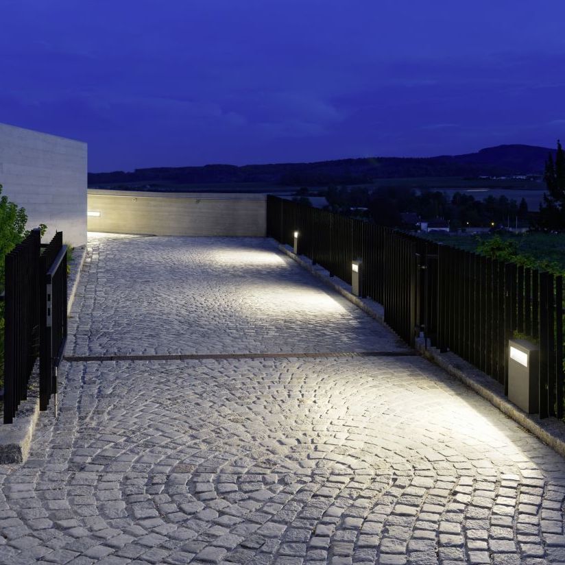 Auffahrten beleuchten mit Außenleuchten von Gartenleuchten.de