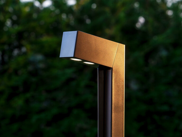 Moderne Edelstahl LED Wegleuchte | Gartenleuchten.de