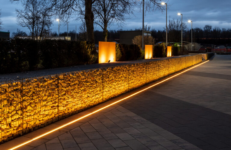 LED Lichtstreifen im Boden einbauen IP68